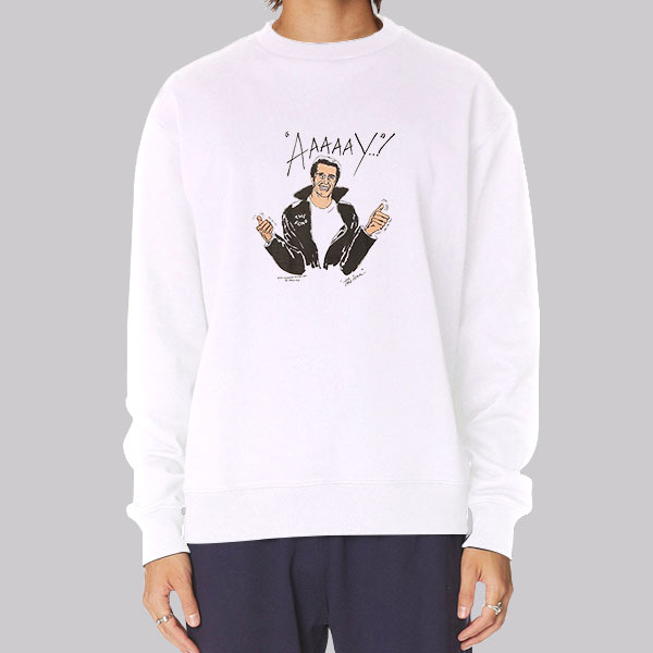 The Fonz Vintage Fonzie T Shirt Cheap | Made Printed