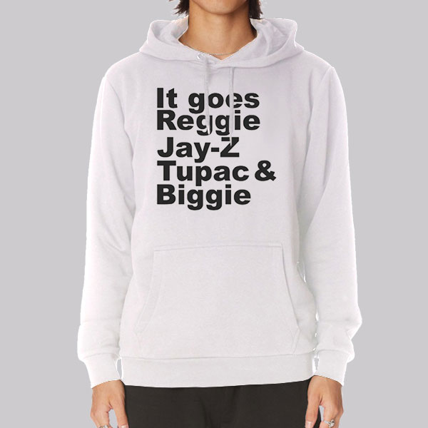 Reggie Jay Z Tupac and Biggie the Rapper Sweatshirt Cheap | Made Printed